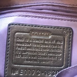 Coach | Bags | Coach Metallic Purse | Poshmark